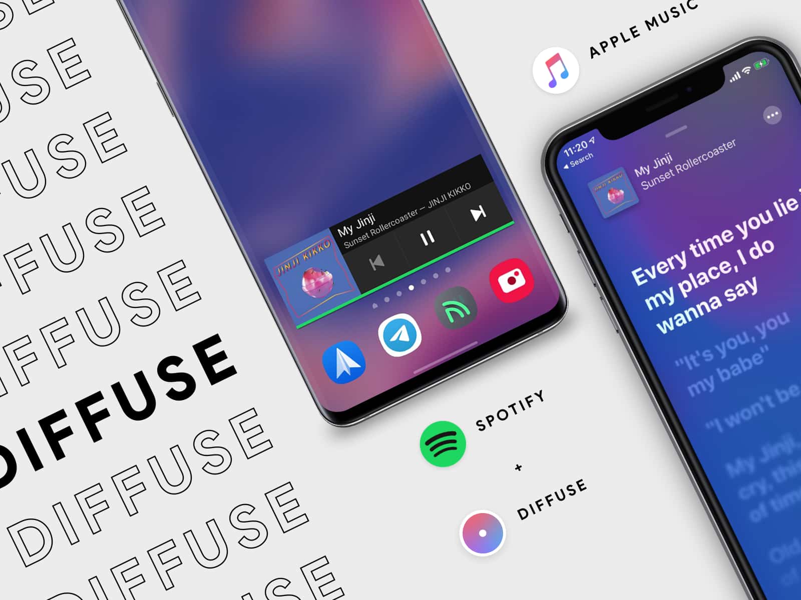 Diffuse - Apple Music like Album Visualization - JustZht's Portfolio